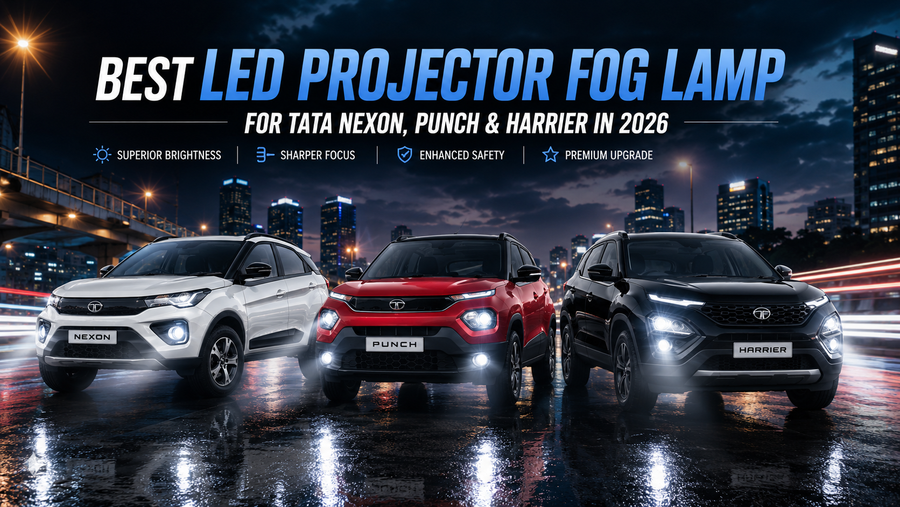 Best LED Projector Fog Lamp for Tata Nexon, Punch & Harrier in 2026