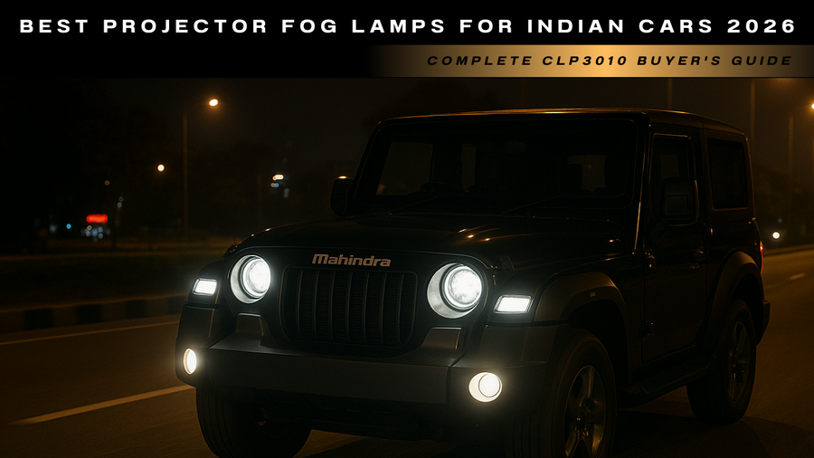 Best Projector Fog Lamps for Indian Cars 2026: Complete CLP3010 Buyer'